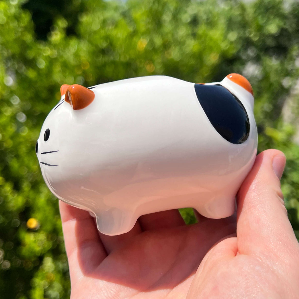 Fat Cat Pipe | Ceramic Unique Hand Pipe | Beautiful Cat Lovers Gift ...