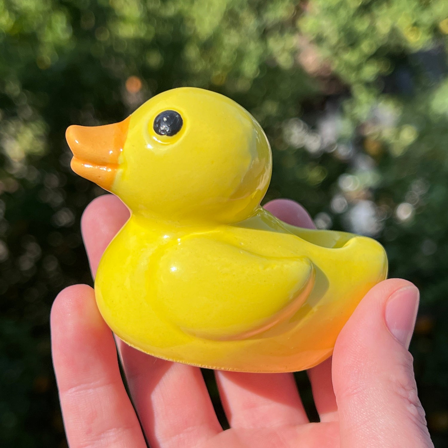 Duck Pipe Ceramic Smoking Rubber Ducky Pipes by Cosmos Art Ceramics