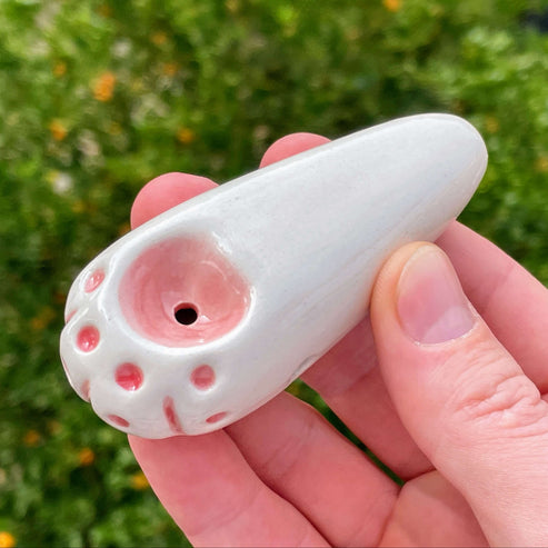 Cat Paw Pipe | Cute Kitty Beans Design – Cosmos Art Ceramics