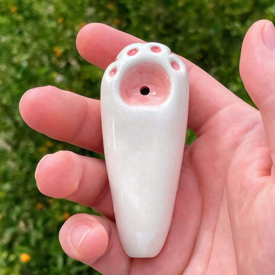 Cat Paw Pipe | Cute Kitty Beans Design – Cosmos Art Ceramics